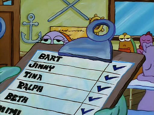 007a | Hall Monitor | SpongeBob Captures
