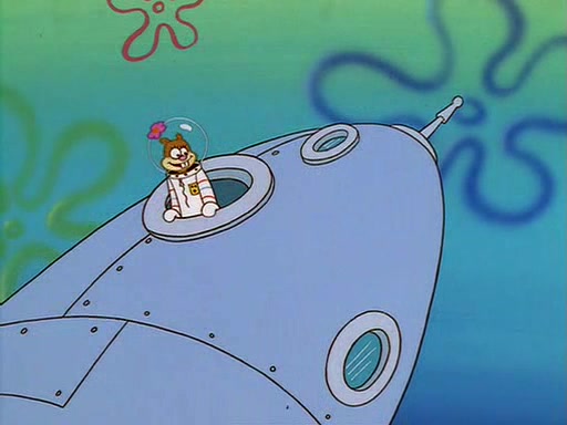 008a | Sandy's Rocket | SpongeBob Captures
