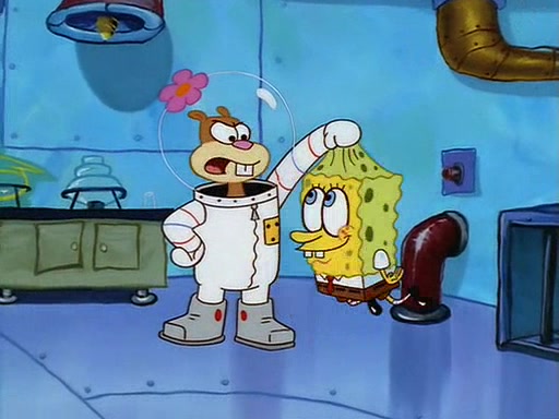 008a | Sandy's Rocket | SpongeBob Captures