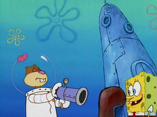 008a | Sandy's Rocket | SpongeBob Captures