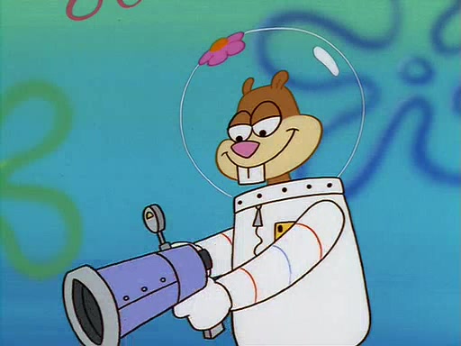 008a | Sandy's Rocket | SpongeBob Captures