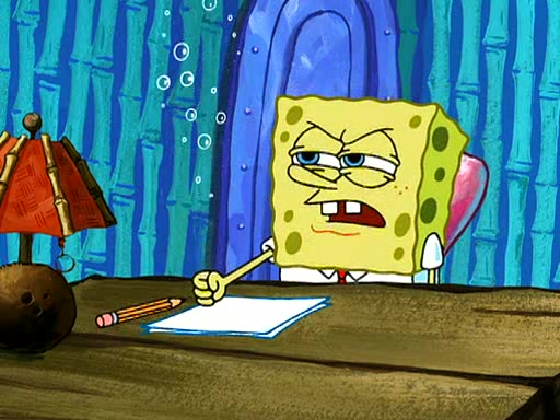 037a | Procrastination | SpongeBob Captures