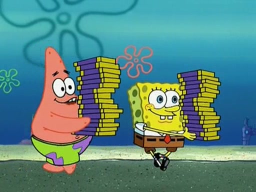 052a | Chocolate with Nuts | SpongeBob Captures