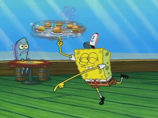 127b | I ♥ Dancing | SpongeBob Captures