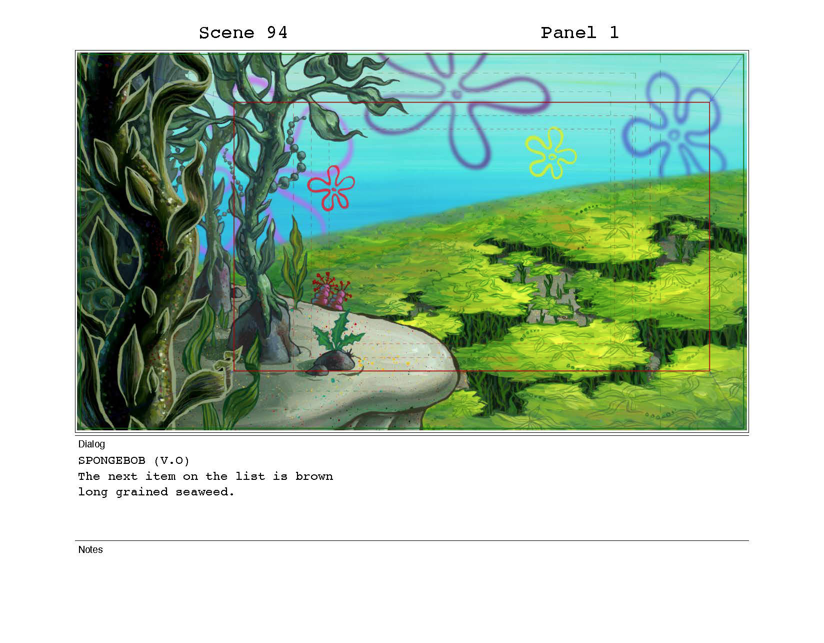 Zeus Cervas Reveals Storyboard for Brand-New SpongeBob Episode ...